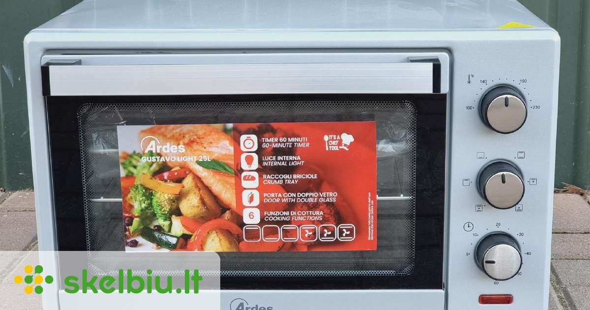 Mini pečiukas Ardes 25 litrų - Skelbiu.lt