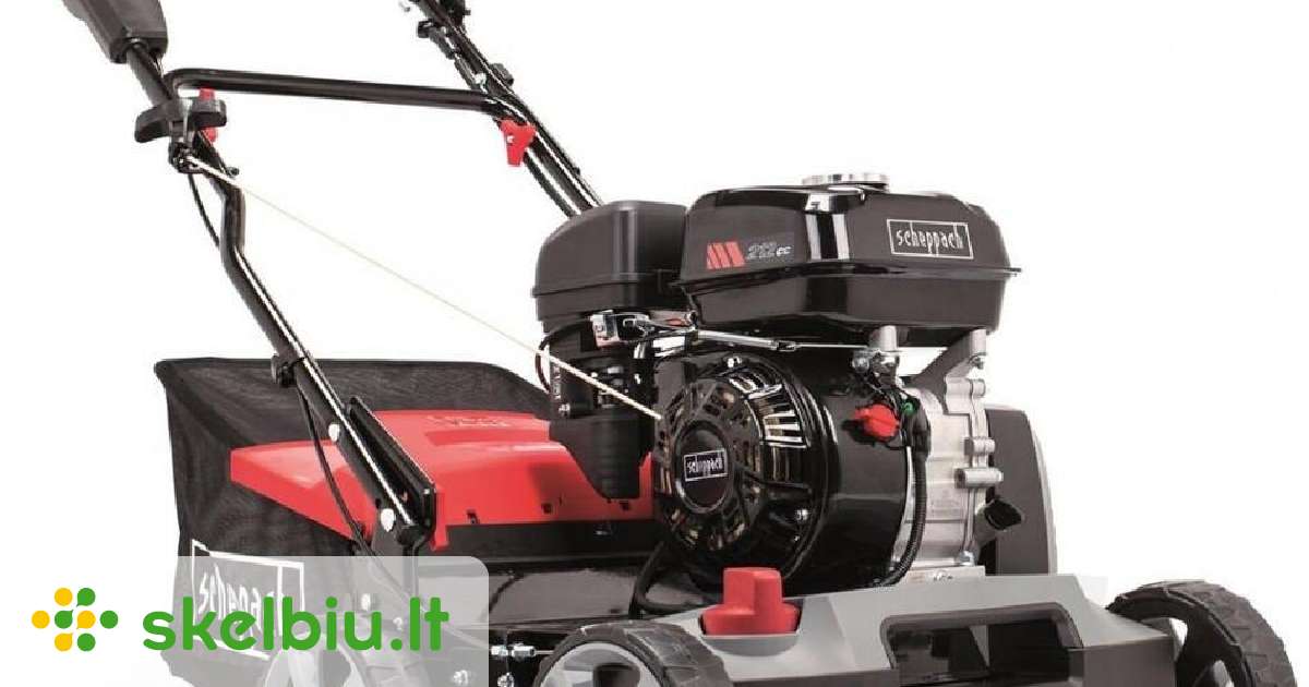 Benzininis aeratorius Scheppach Sc50vario, 5.5ag - Skelbiu.lt