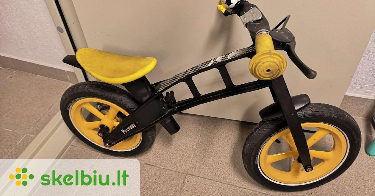 Balansinis dviratis First bike - Skelbiu.lt