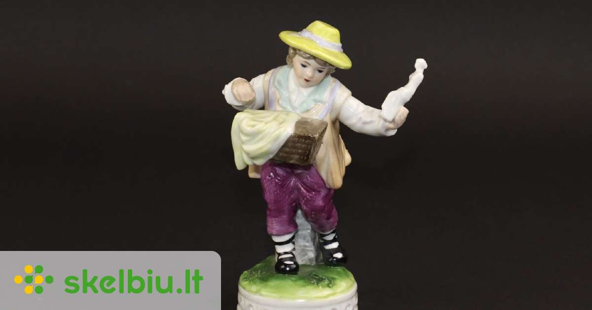 Statulėlė, porcelianas "Alfretto Porcelain", Аngli - Skelbiu.lt