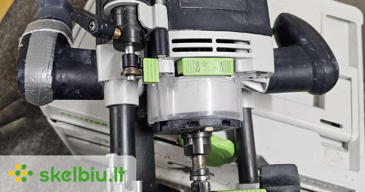 Festool frezeris Of 2200 Eb-set priedai - Skelbiu.lt