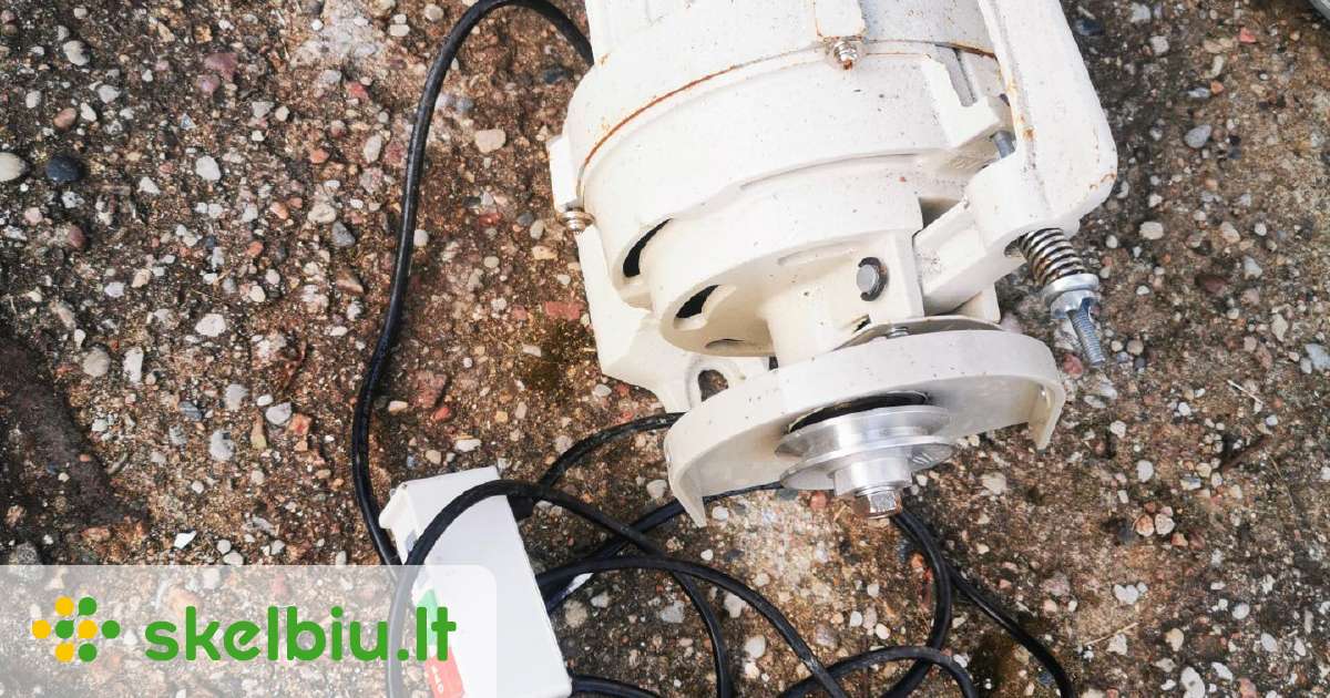 Elektrinis variklis NS 412 ism motor 220v 400w - Skelbiu.lt