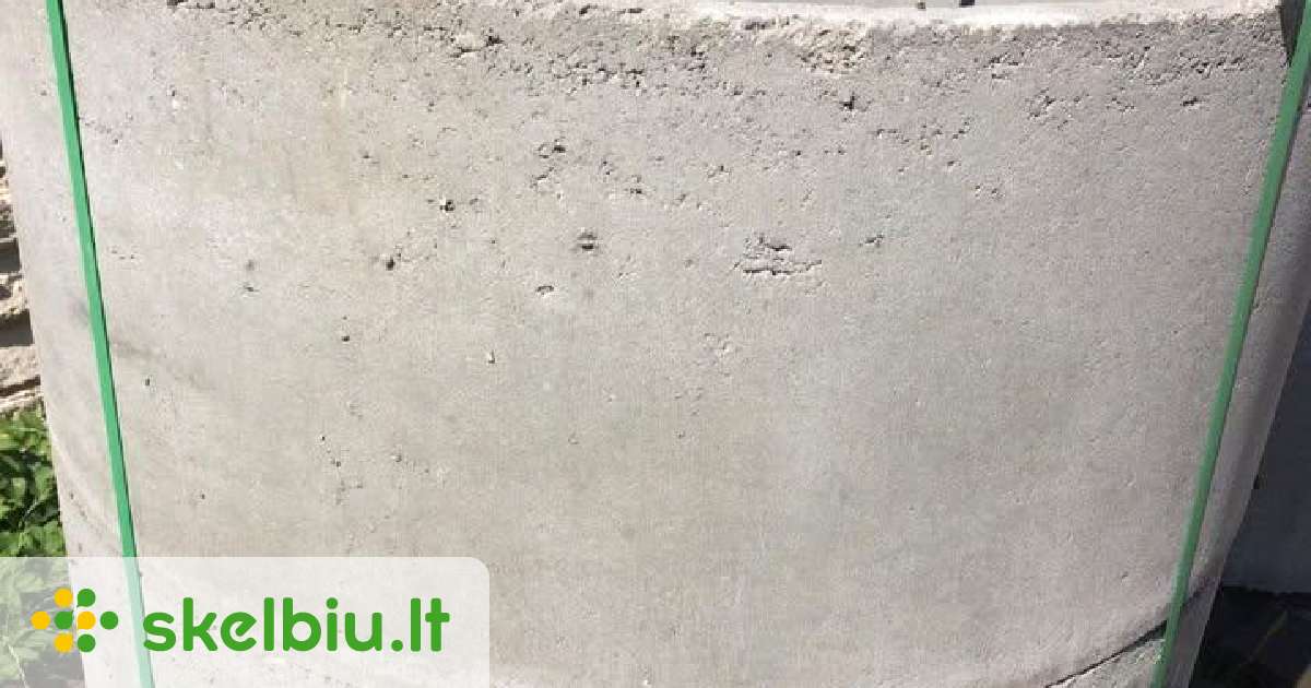 Betoniniai šulinių žiedai - Skelbiu.lt