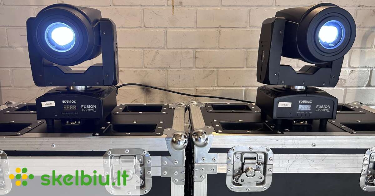 Equinox Fusion Spot 100 Mkii - Skelbiu.lt