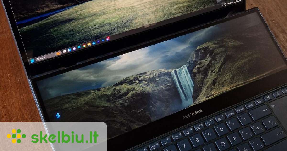 Asus Zenbook Duo Pro 15,6" - Skelbiu.lt