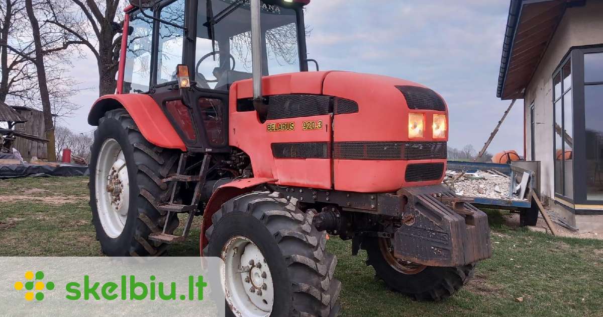 Traktorius mtz-920.3 turbo - Skelbiu.lt