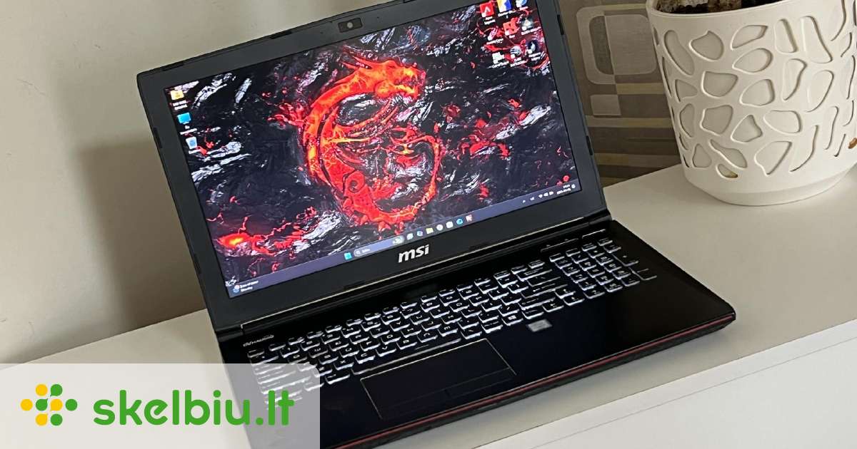 Parduodamas Msi Ge62 su I7, Gtx 960m, 1.125tb. - Skelbiu.lt
