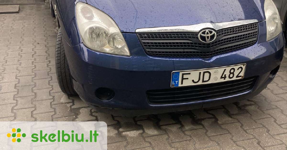 Parduodu Toyota Corolla Verso - Skelbiu.lt