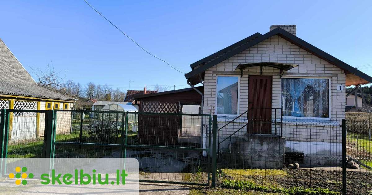 Savininkas Parduoda sodą su namu - Skelbiu.lt