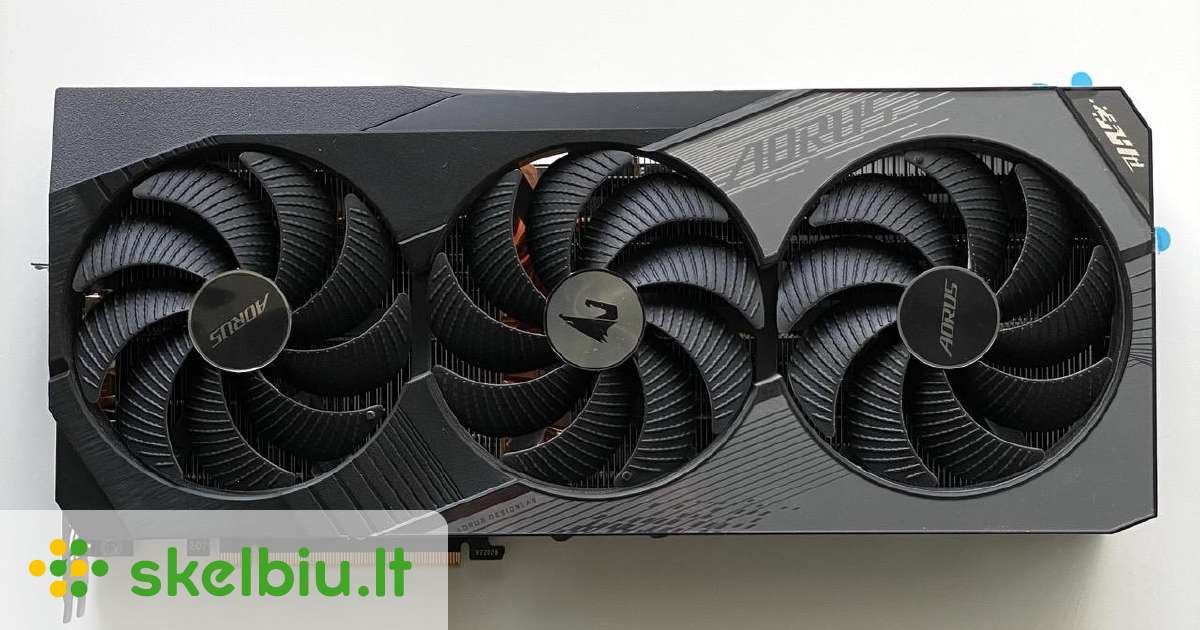 Gigabyte Geforce Rtx 4090 Aorus Master Gpu - Skelbiu.lt