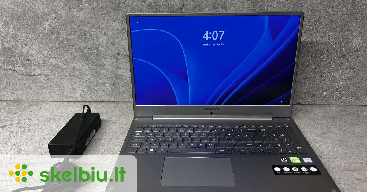 Medion 17.3"fhd i5-8265u 16gb 512gb Geforce Mx150 - Skelbiu.lt