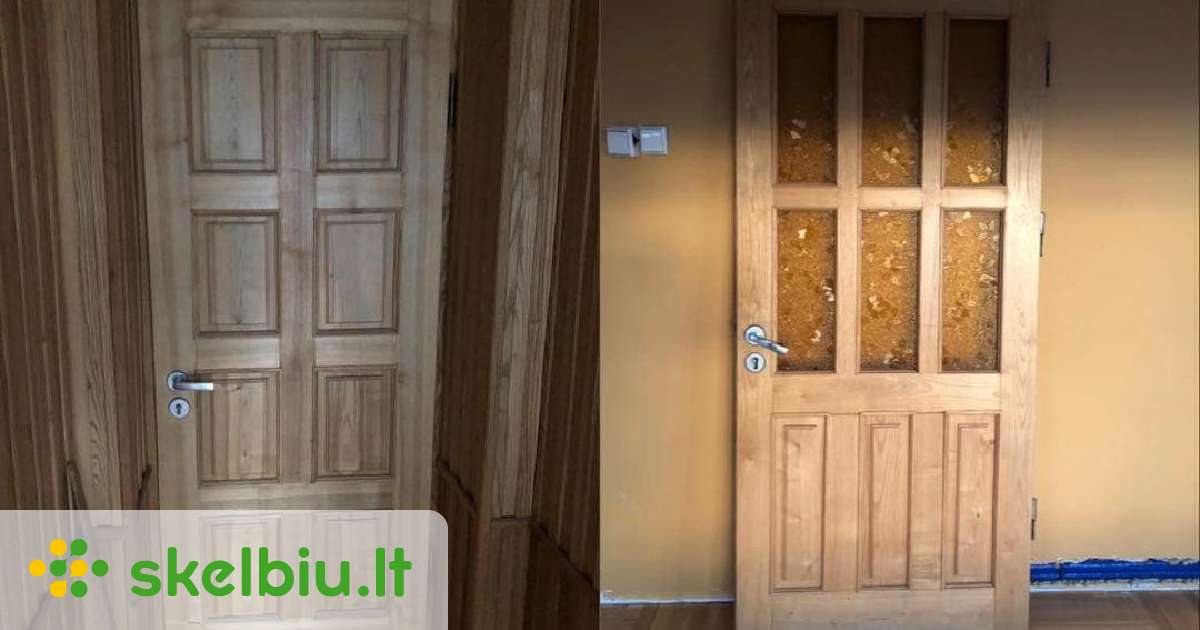 Medines Uosines vidaus durys - Skelbiu.lt