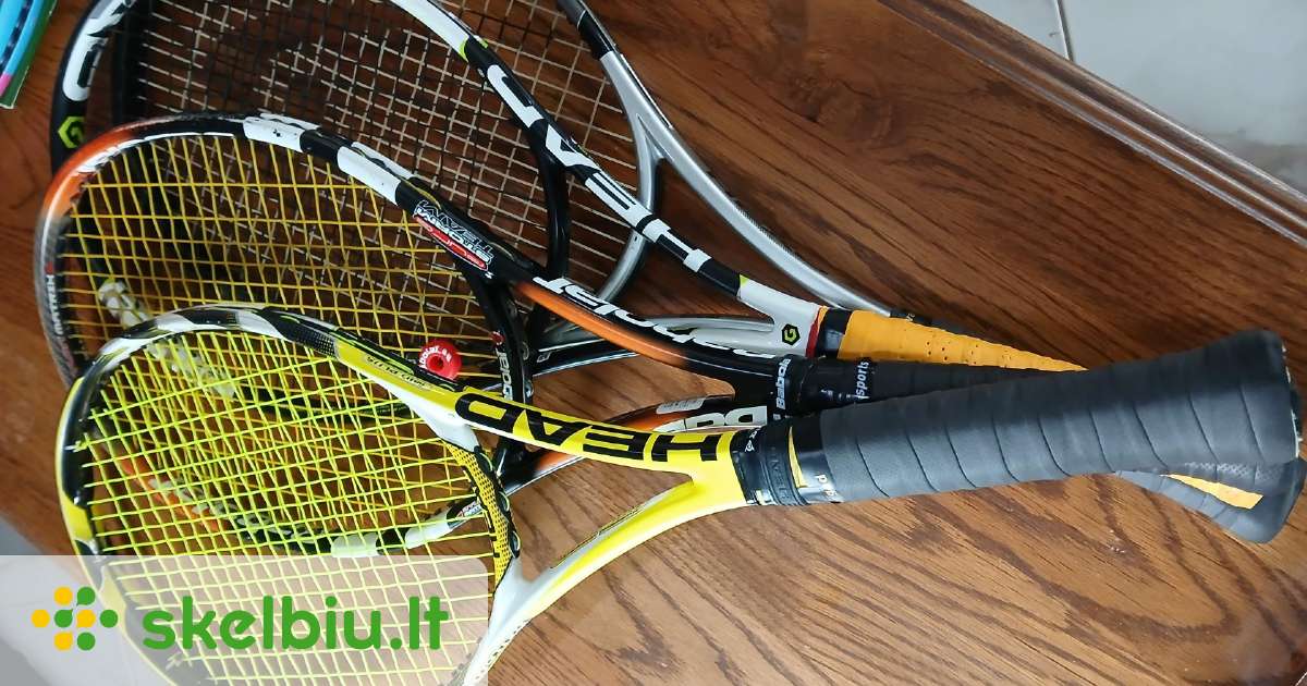 Naudotos teniso raketės - Skelbiu.lt