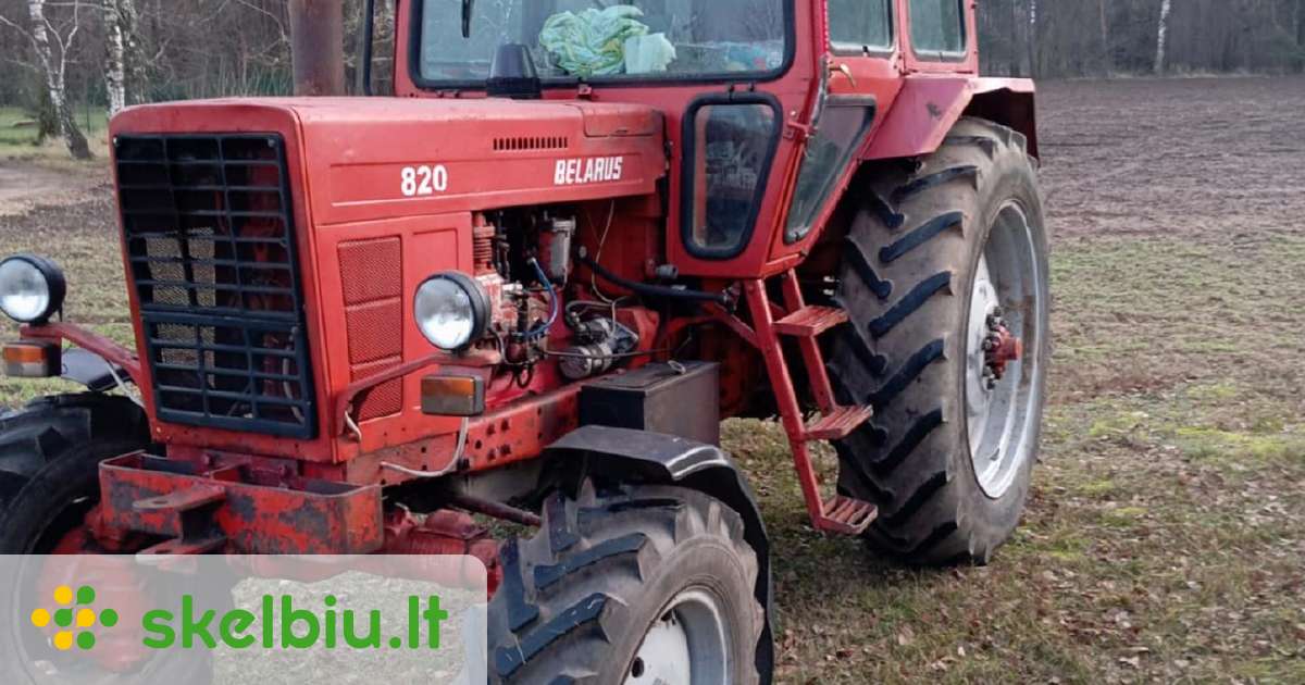 Parduodu traktorių ir žemės ūkio techniką - Skelbiu.lt