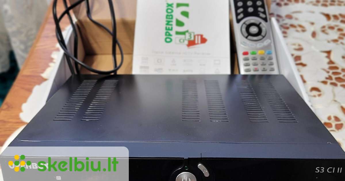 Palyd. imtuvai Openbox S3 Ci II.s3mini. S3 micro. - Skelbiu.lt