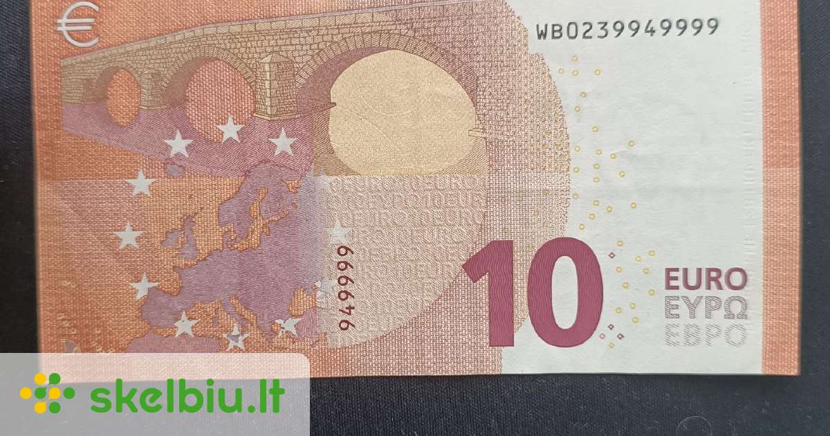 Euro banknotai - Skelbiu.lt