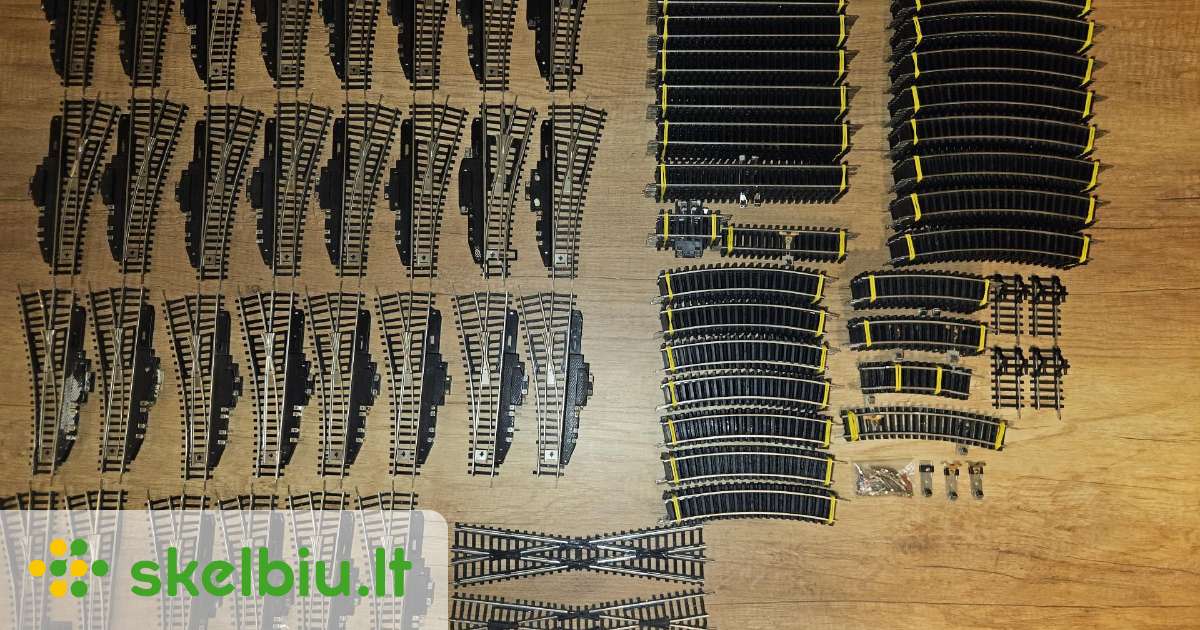 Piko Ddr bėgiai, atšakos, posūkiai, sankryžos - Skelbiu.lt