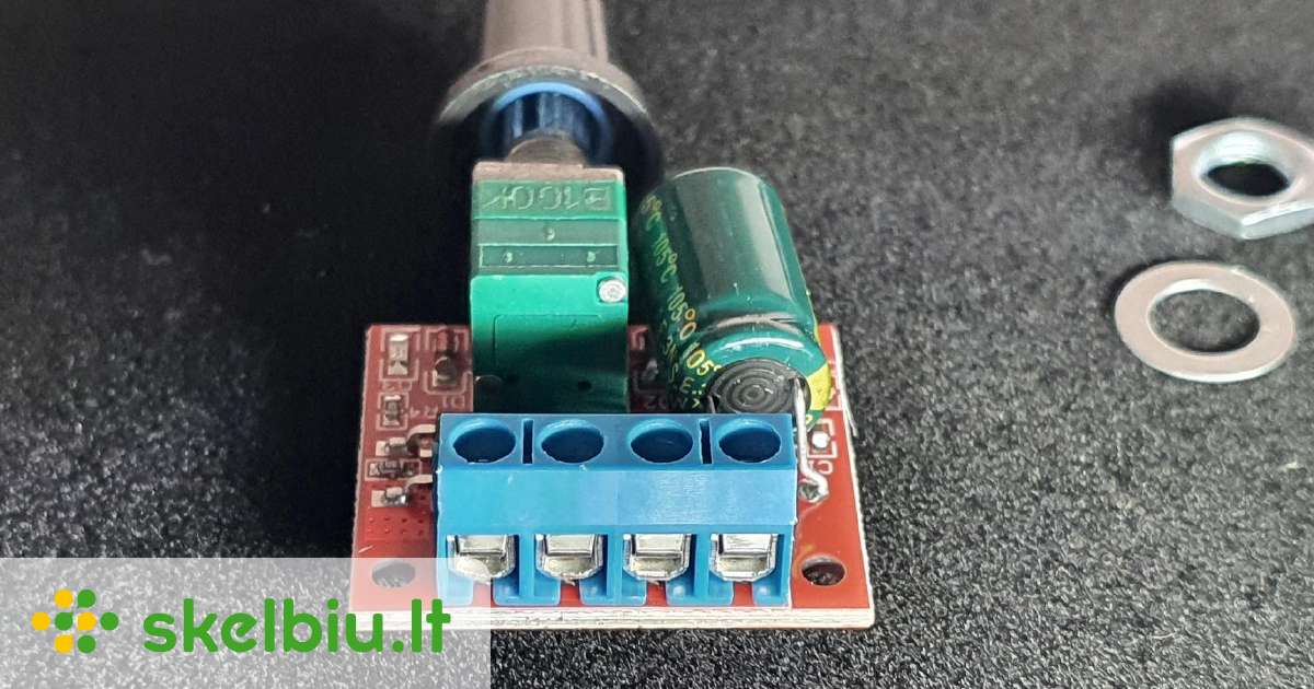 Variklio Pwm greičio reguliatorius - Skelbiu.lt