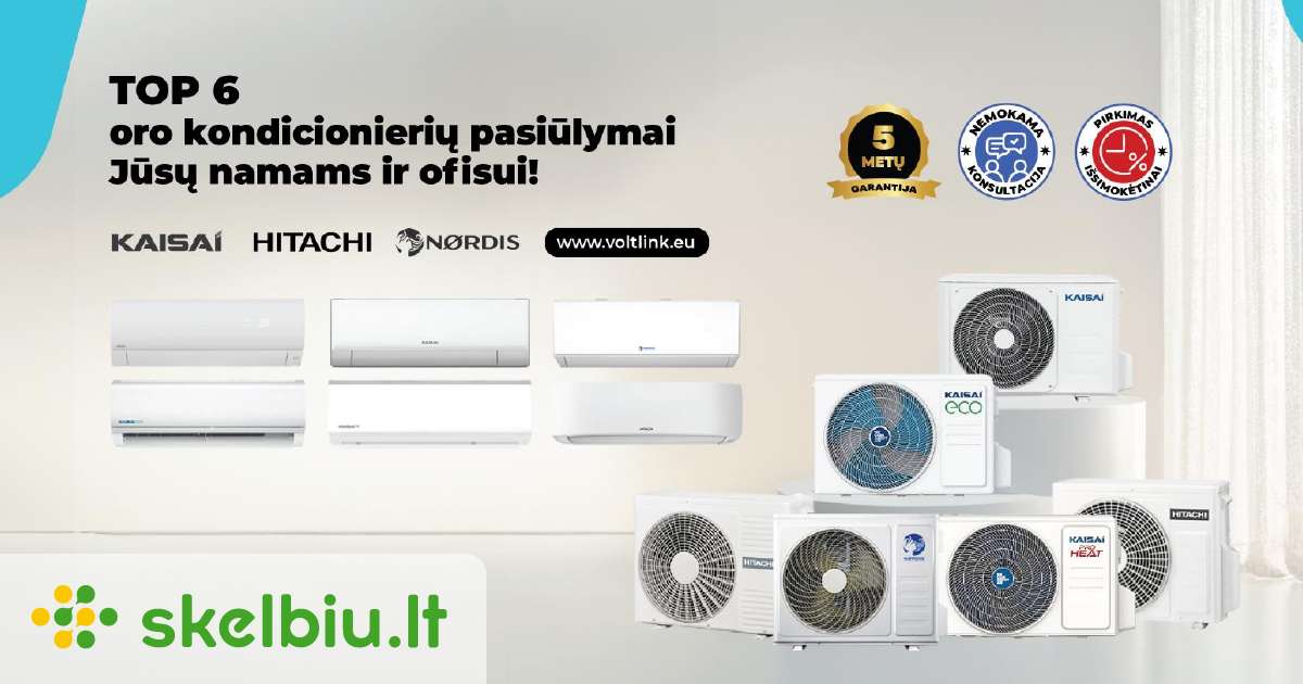 Kondicionieriai žemiausiomis kainomis! - Skelbiu.lt