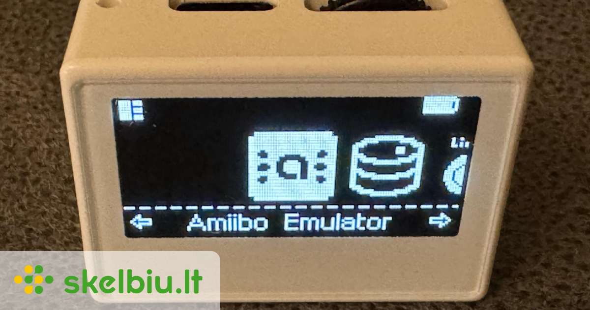 Nintendo Amiibo emulator Pixl.js - Emulate Amiibo - Skelbiu.lt