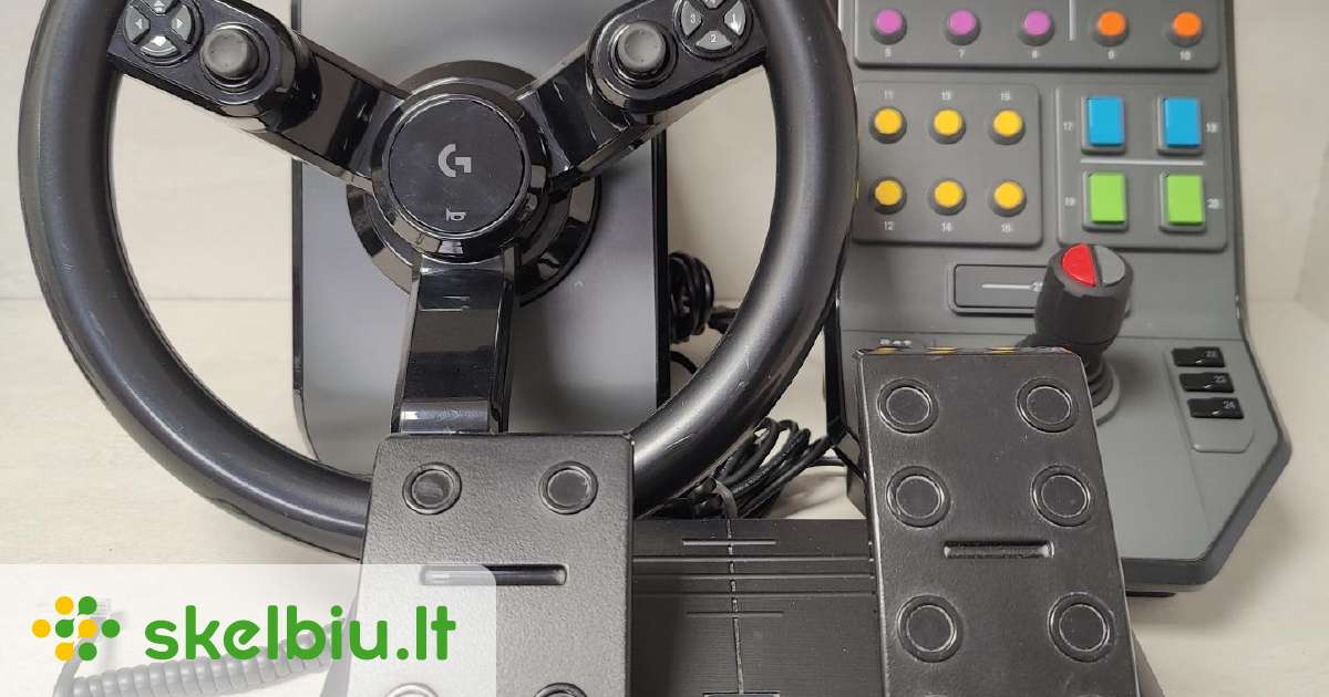 Logitech Farming Simulator vairas - Skelbiu.lt
