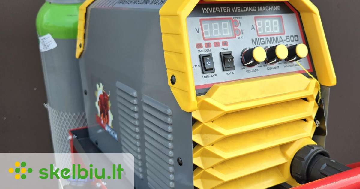 Pusautomačiai Bulltech. Virina aliumini. - Skelbiu.lt