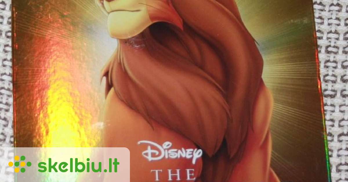 Liūtas karalius Disney filmas - Skelbiu.lt