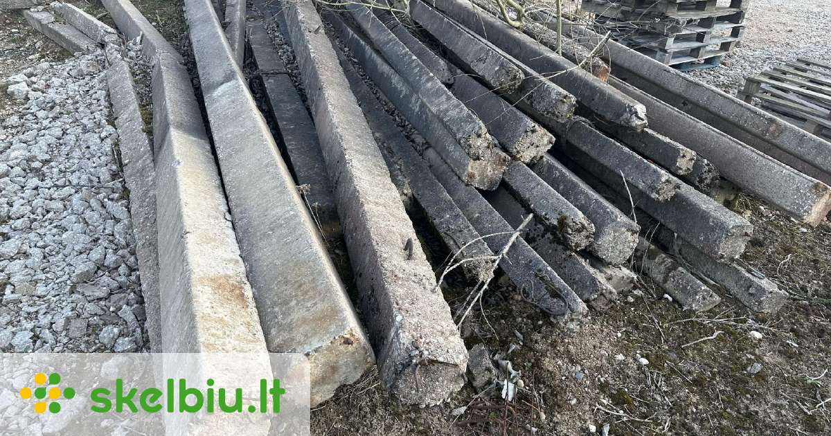 Elektros stulpai , apie 80vnt. Pasiimti patiems. - Skelbiu.lt