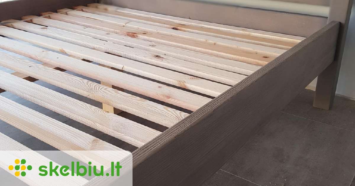 Tvirta uosio masyvo lova - Skelbiu.lt