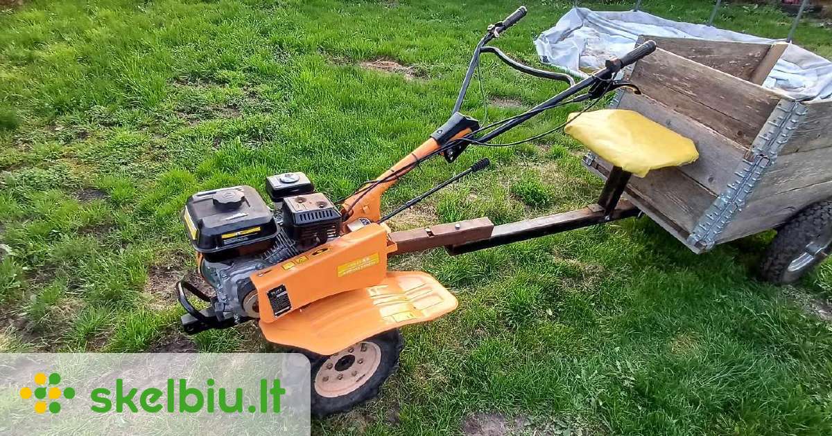 Motoblokas - kultivatorius Amber Mbb750d 5,5kw - Skelbiu.lt