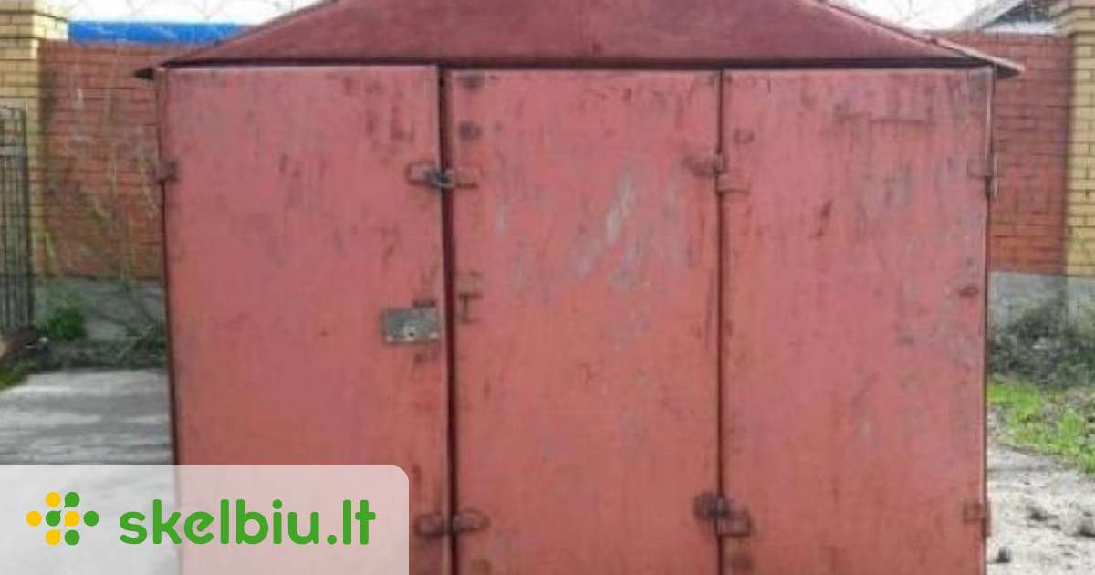 Perku metalini garaza - Skelbiu.lt