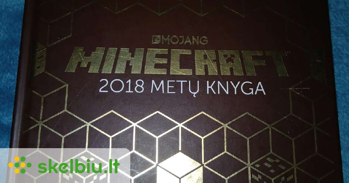 Minecraft metų knyga - Skelbiu.lt