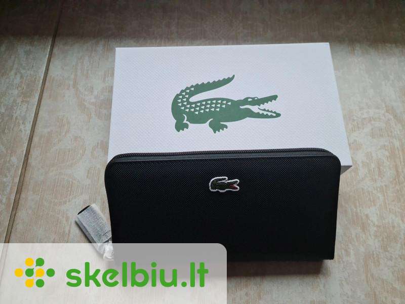 Didelė nauja Lacoste piniginė - Skelbiu.lt