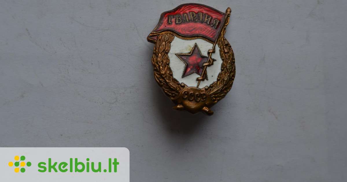 Zenklas gvardija,kolekcionavimui - Skelbiu.lt