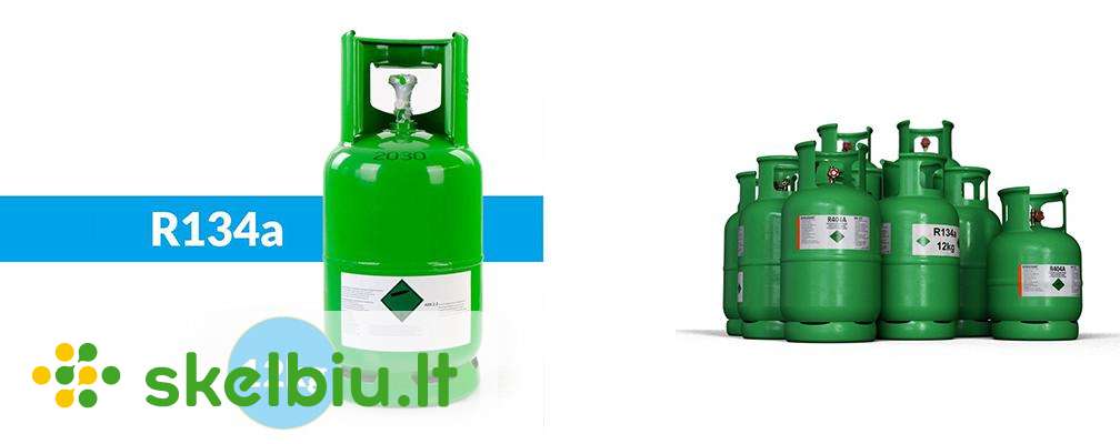 Freonas, R-134a po 12kg, daugkartiniai balionai. - Skelbiu.lt