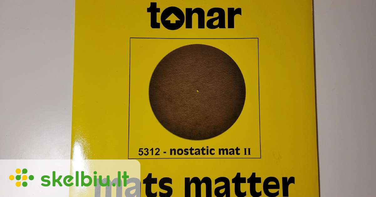 Tonar Nostatic Mat II Slipmat - Skelbiu.lt