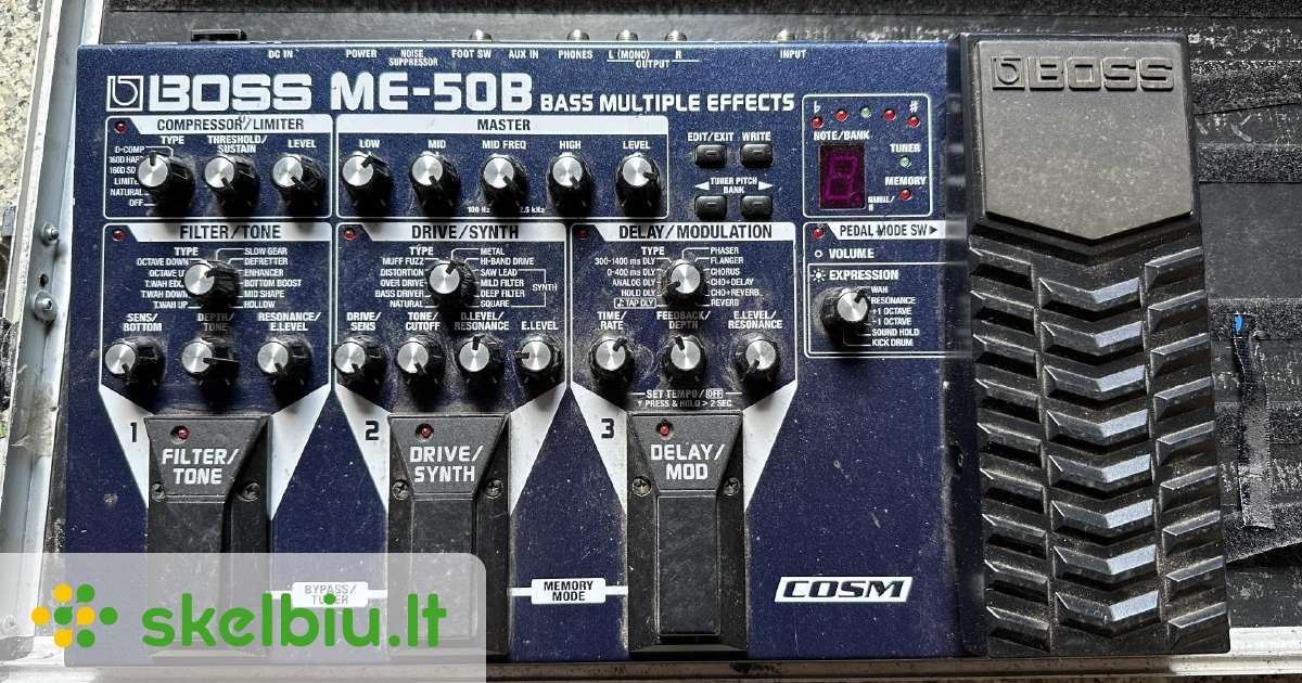 Bosinis procesorius Boss Me-50b - Skelbiu.lt