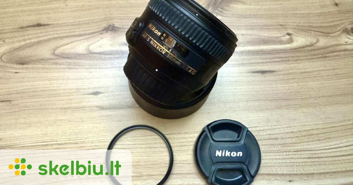 Nikon 50mm 1.4 G - Skelbiu.lt
