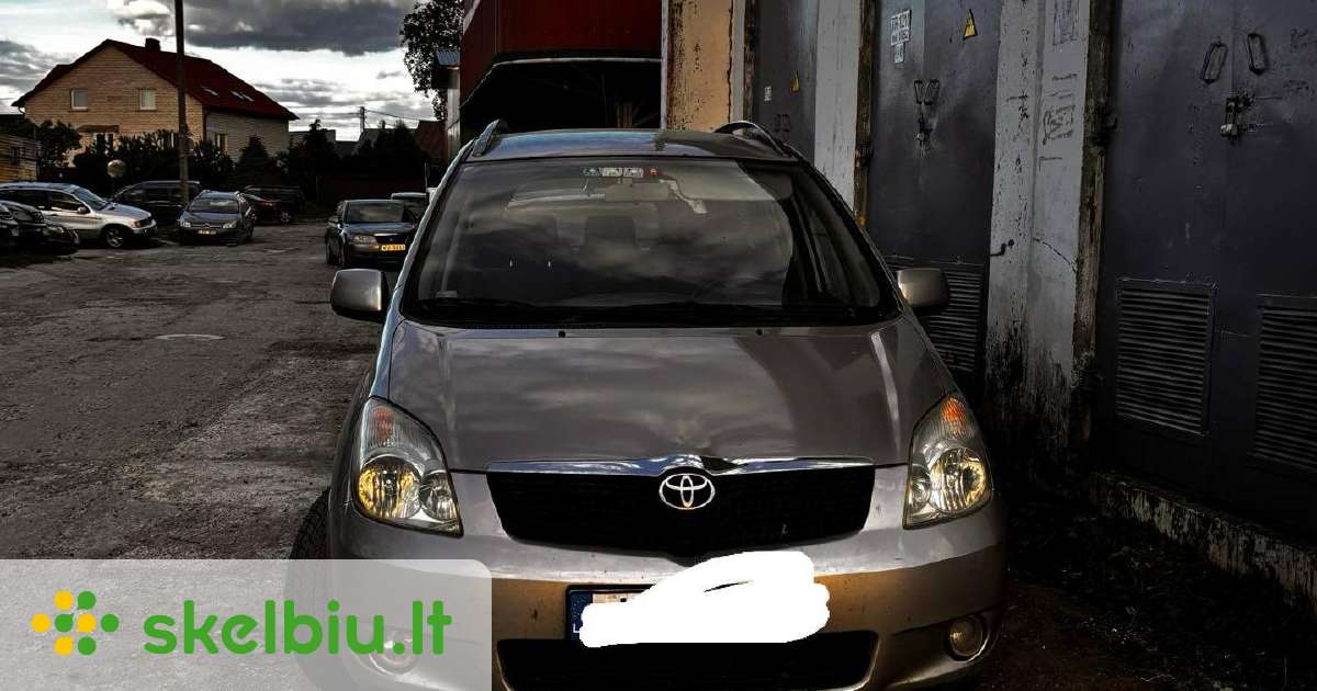 toyota verso dalimis skelbimai - Skelbiu.lt