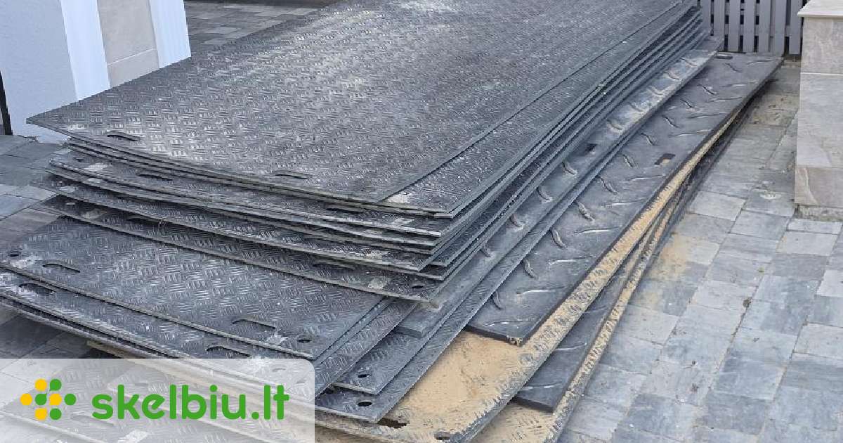 Laikino kelio plokštės - Skelbiu.lt