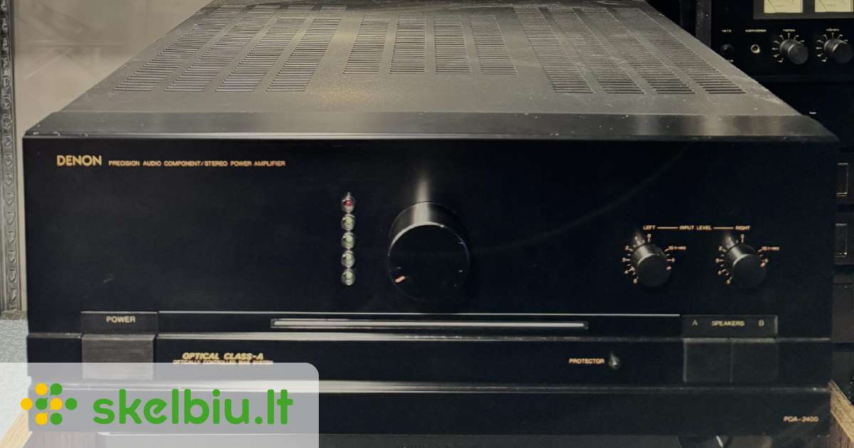 Denon poa-2400 / 2200 / pra-1200 / pra-1500 - Skelbiu.lt
