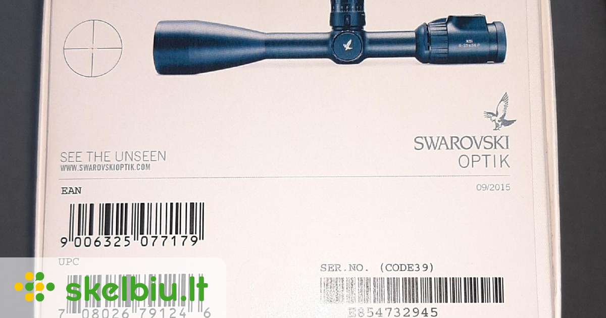 Swarovski X5i 5-25x56 P Optika - Skelbiu.lt