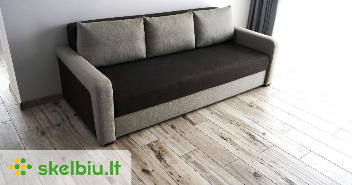 Idealios bukles mazai nauduota sofa-lova+atvezimas - Skelbiu.lt