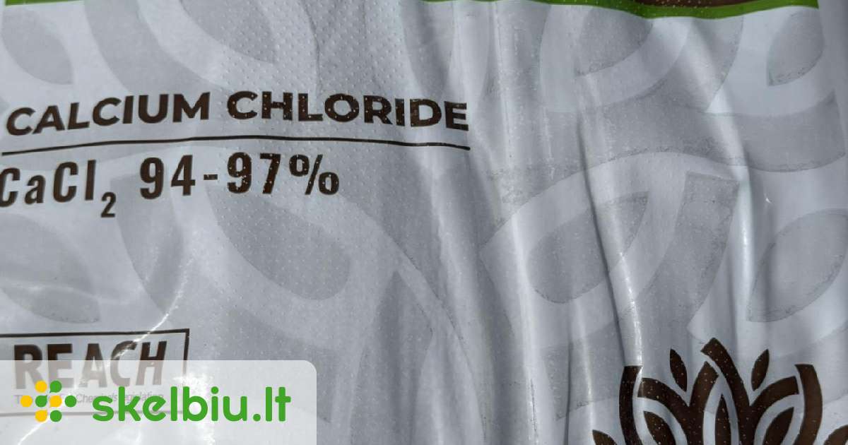 kalcio chloridas skelbimai - Skelbiu.lt