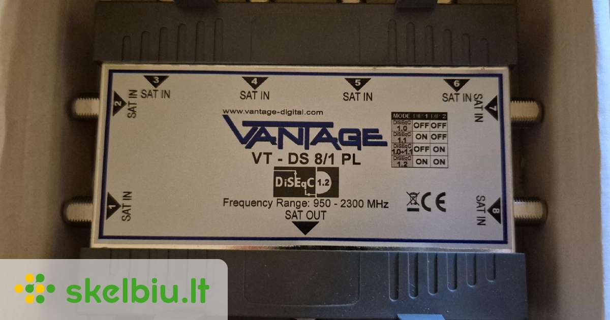 Diseqc 8/1 palydovinis komutatorius - Skelbiu.lt