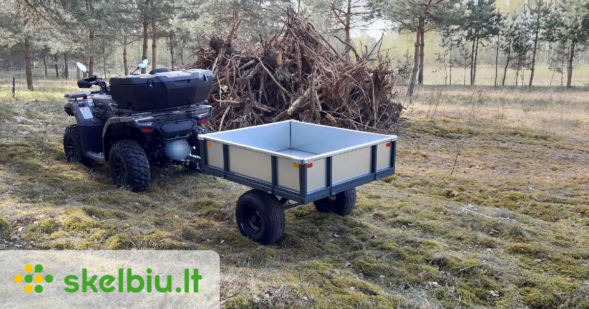 Keturračio Atv priekaba keturračiui Quad - Skelbiu.lt