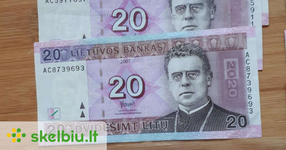 20 Litu 2007m. - Skelbiu.lt