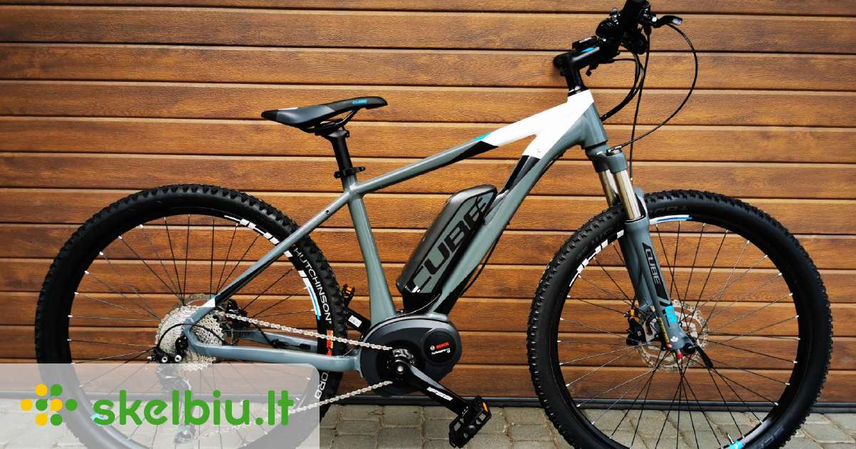 Cube Bosch CX variklis 2300km rida viskas veikia - Skelbiu.lt
