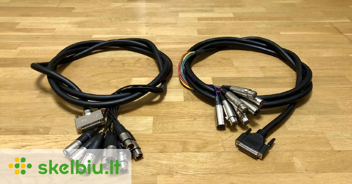 Alva Aes/ebu Multicore Cables - Skelbiu.lt