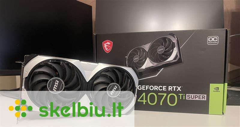 Rtx 4070 Ti Super - Skelbiu.lt
